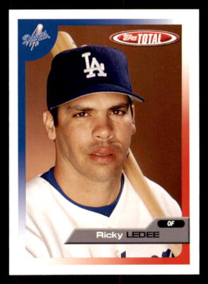 2005 Topps Total #121 Ricky Ledee Los Angeles Dodgers | eBay