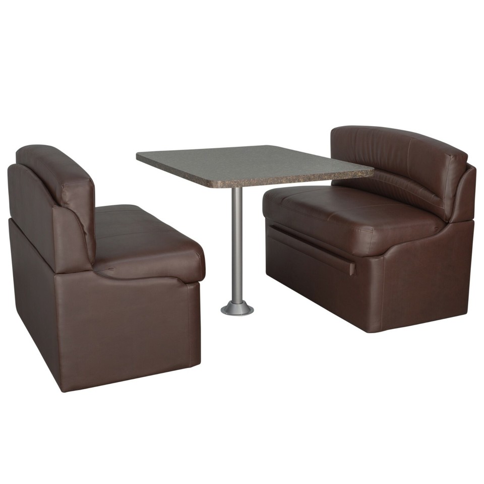 RecPro RV Dinette Seating Set 2 Dining Booths With Table And Surface ...