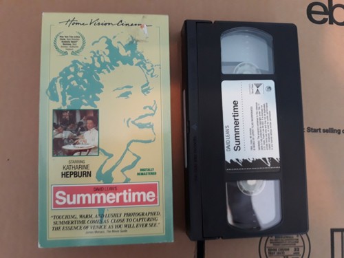 Summertime (VHS 1993 [1955) Katharine Hepburn, Rossano Brazzi, Isa ...