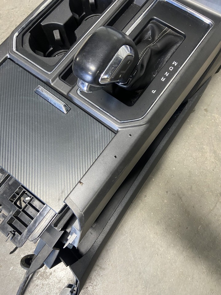 2015-2021 Ford F150 F250 F350 Black Center Console | OE | Plastic