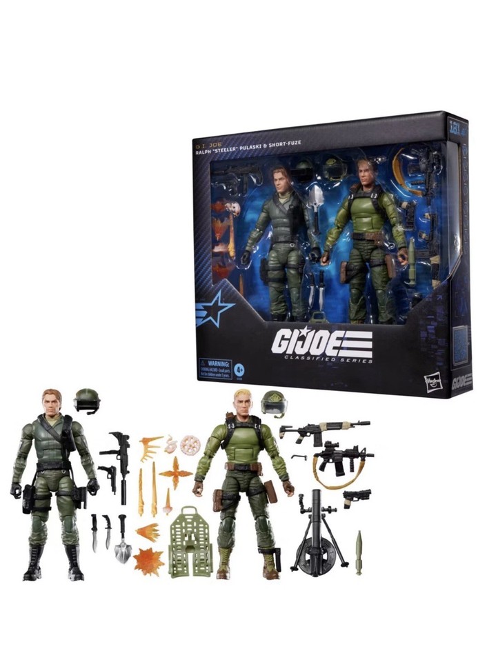 Target EX GI Joe Classified Series Ralph Steeler Pulaski Short-Fuze ...