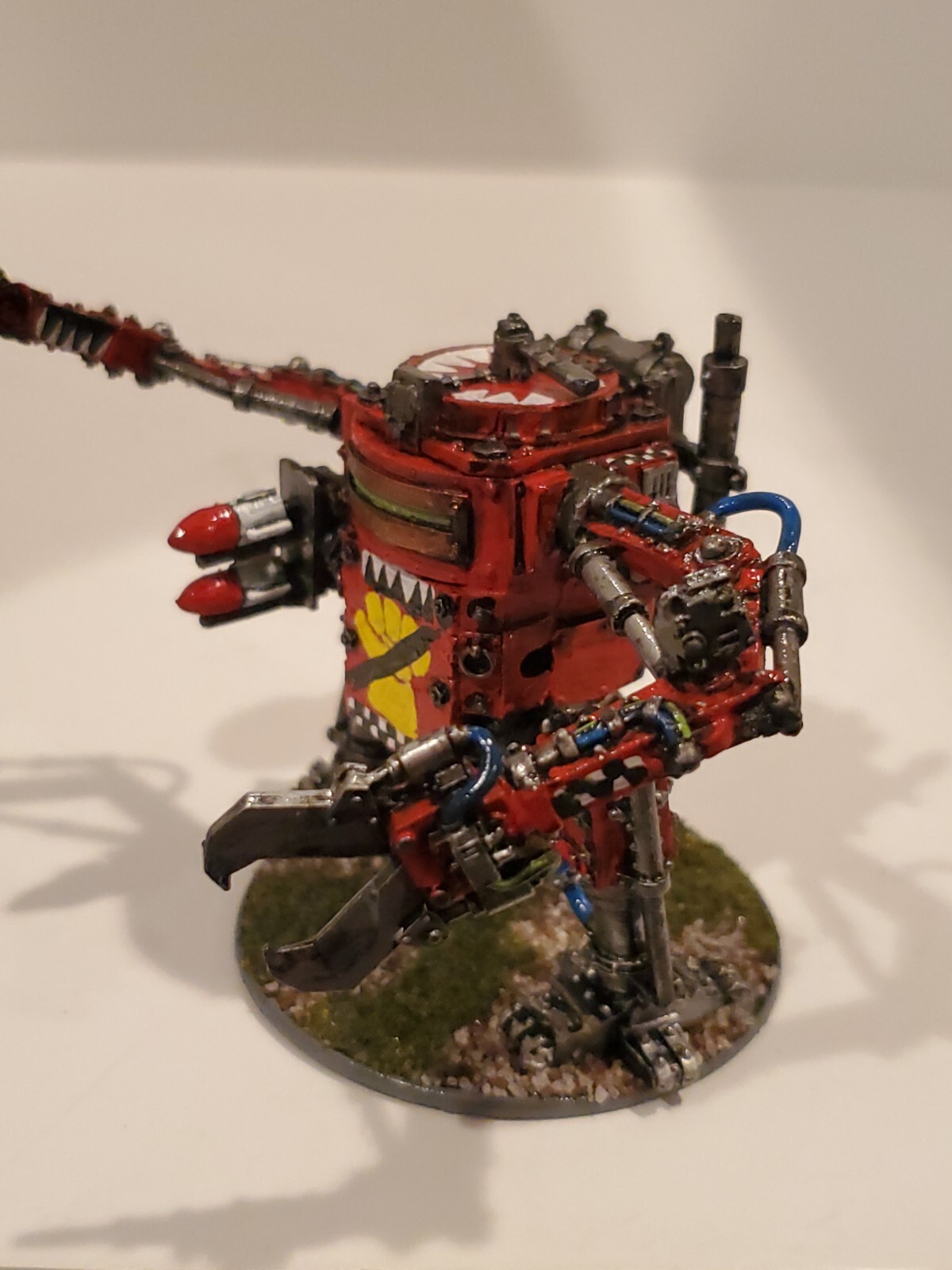 40k Orks Deff Dread Games Workshop semi pro Painted OOP Metal | eBay