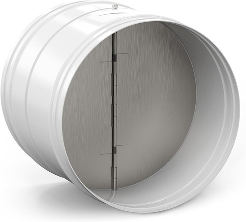 10" Draft Blocker Backdraft Damper Duct Draft Stopper One-Way Airflow ...