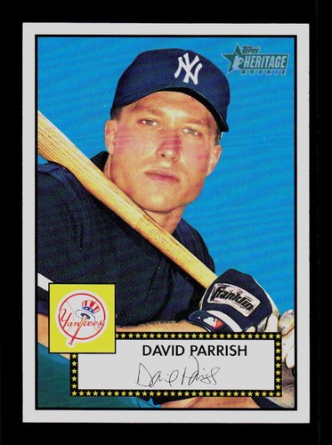 2001 Topps Heritage - David Parrish #154 (RC) | eBay