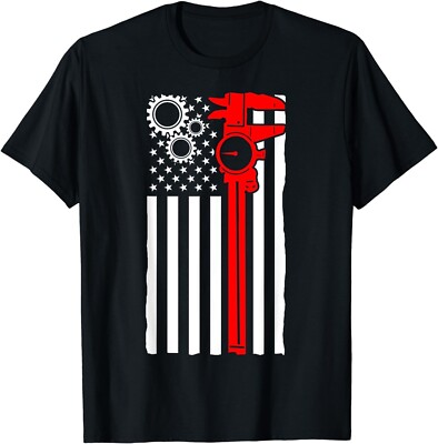 Machinist Flag Tools CNC Machine Operator Machining Gift Unisex T-Shirt ...