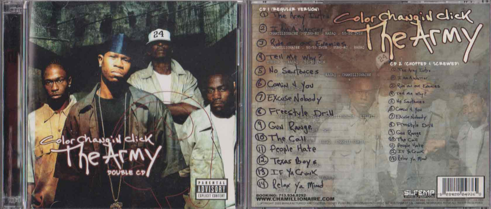 Color Changin Click - The Army Texas Rap G-Funk Chamillionaire !@#$ | eBay