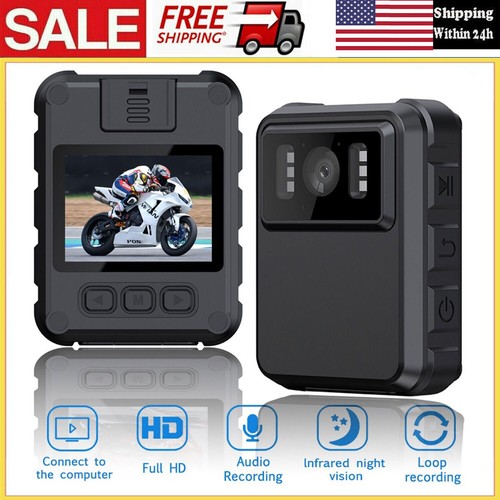 HD 2K Wearable Body Mounted Camera,Mini Pocket Video Recorder Dash Cam ...