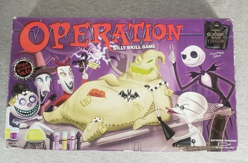 Operation Silly Skill Game Tim Burton's Nightmare Before Christmas ...