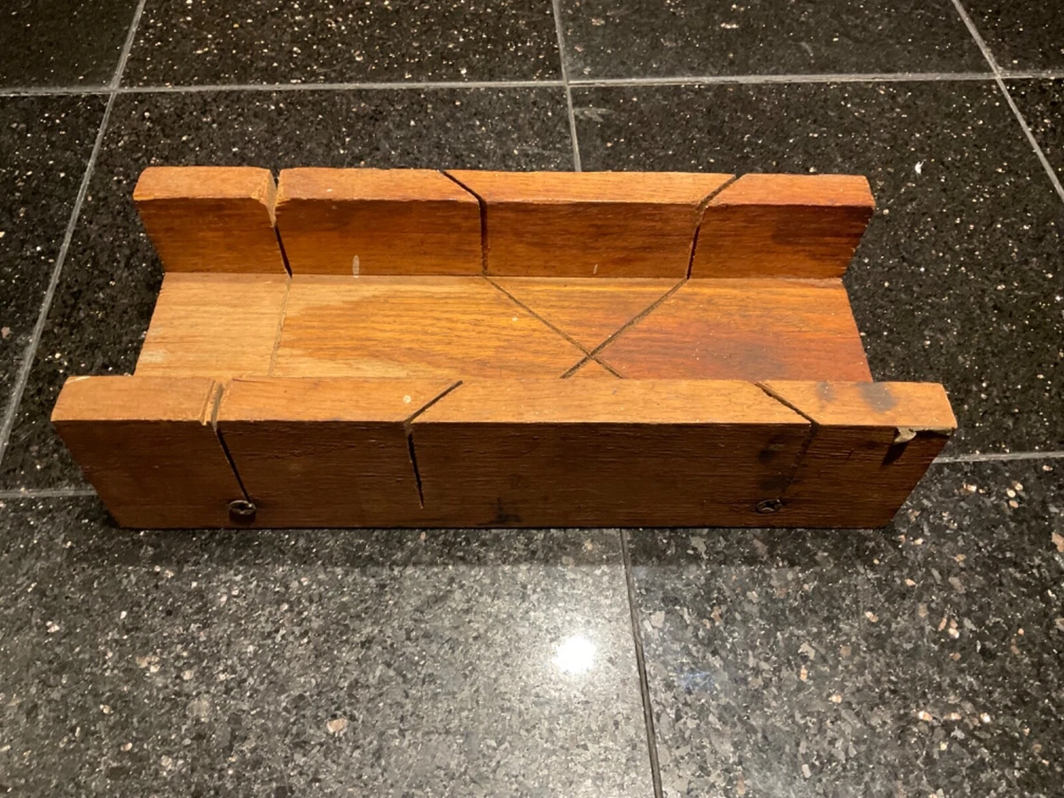 Wooden Miter Box