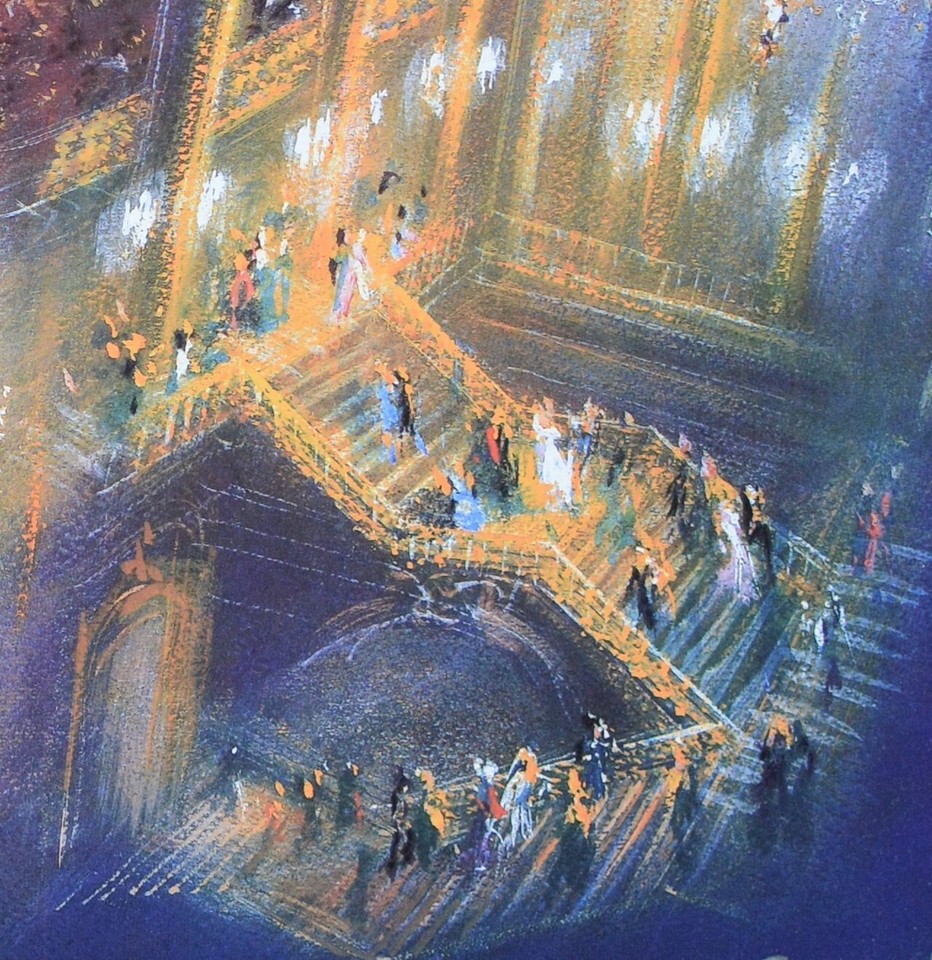 PIERRE CLAYETTE LA COMEDIE FRANCAISE EXHIBITION ART POSTER PRINT PARIS ...