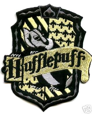 BRITISH PATCH HARRY POTTER HOUSE OF HUFFLEPUFF CREST | eBay