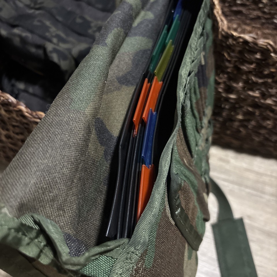 US GI Map Photograph Case w/ Strap Woodland M81 NSN 8460-00-368-4177 | eBay