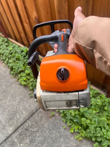 STIHL MS201 TC CHAIN SAW | eBay