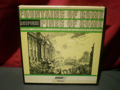 Respighi Fountains Of Rome Pines Of Rome Ansermet Reel To Reel Tape 7 ...