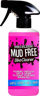 PROKLEEN MUD FREE BIKE DIRT CLEANER MOTOR BIKE CYCLE BICYCLE SPRAY ...