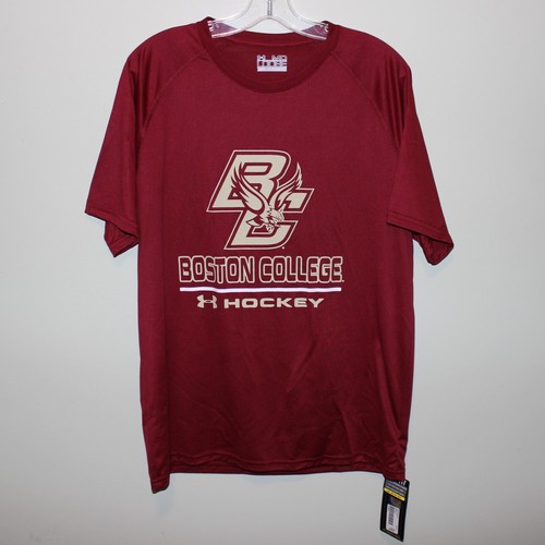new Boston College Eagles men's ice hockey Under Armour MD Loose Fit t-shirt | eBay