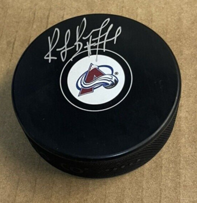 Colorado Avalanche Ray Bourque #77 Autographed SIGNED Puck HOF 2004 JSA ...