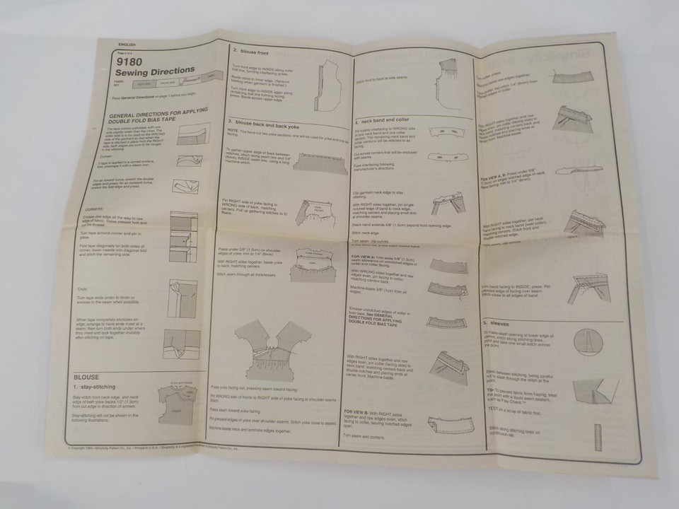 SIMPLICITY PATTERN #9180 GIRLS SKIRT SHIRT VEST DAISY KINGDOM SZA S-L ...