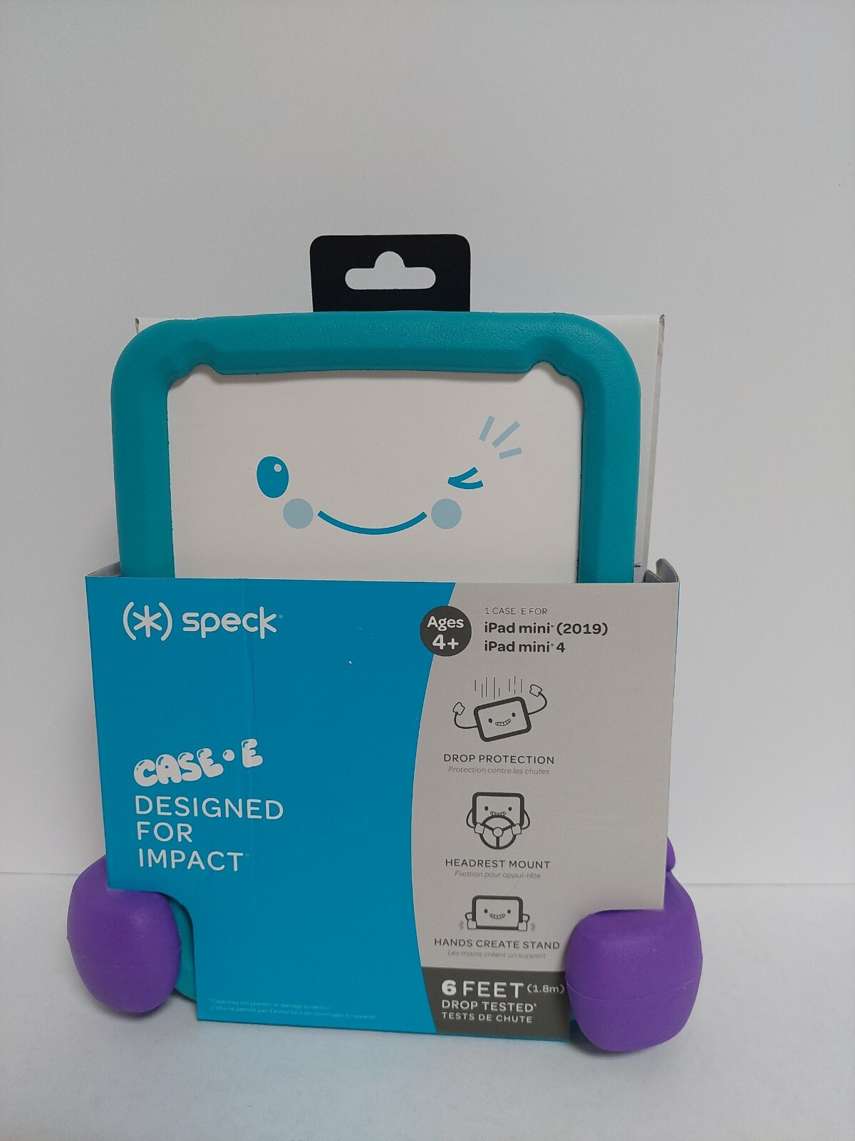 Speck Products Case-E Fits iPad Mini 4 2019 Case for Kids Aquamarine ...