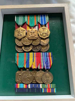 Modern Army,Navy,Usmc medals bars and ribbon bars lot of 22 in ...