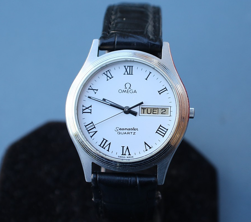Vintage Omega Seamaster White Dial Cal 1425 in very good Condition.Rare ...