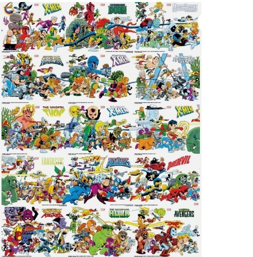 Marvel Universe Connecting Cover Variant Set by Chris Giarrusso | eBay