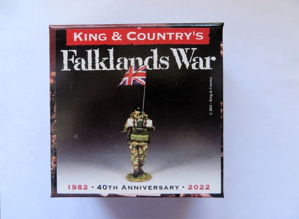 KING & COUNTRY FALKLANDS WAR, 40TH ANNIVERSARY, BRITISH COMMANDO FLAG ...