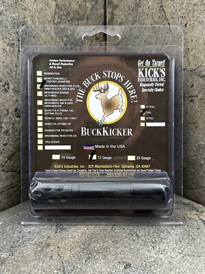 Kick's Buck Kicker Choke Tube for Browning Invector Plus Deer Full 12ga ...