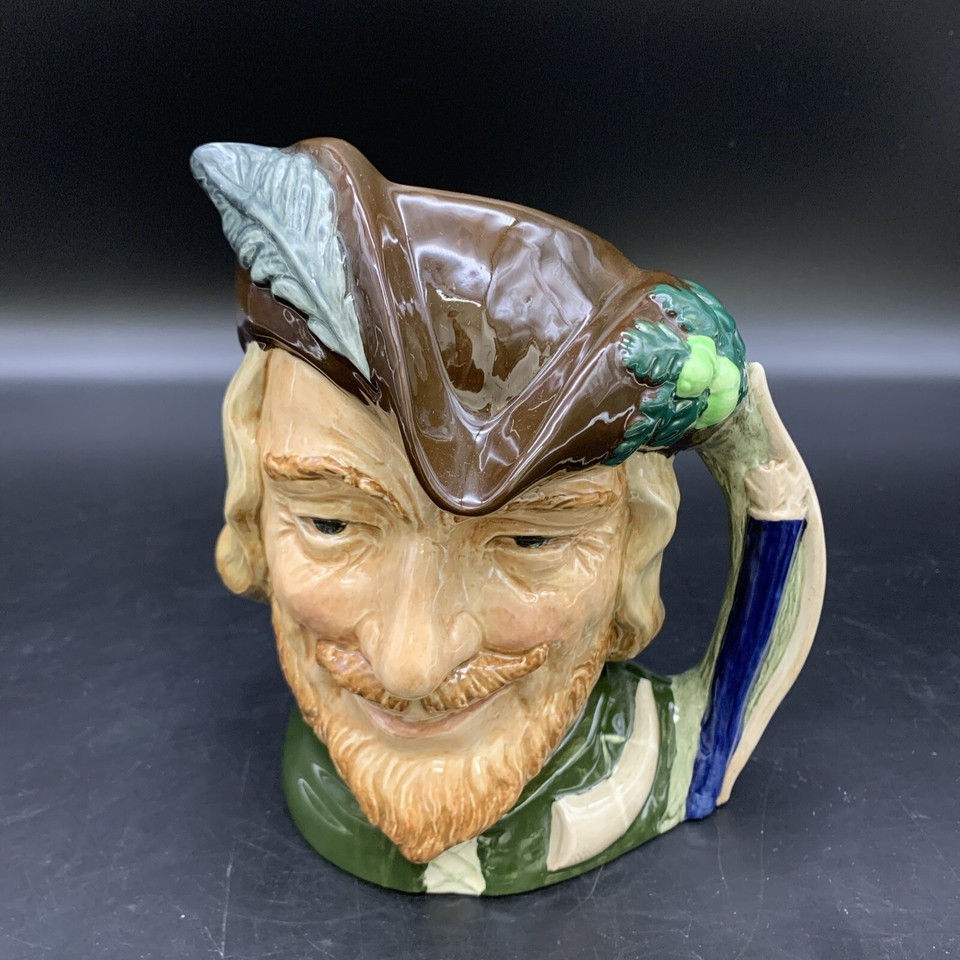 Lot of 7 Large Royal Doulton Toby Mugs – Henry VIII, Merlin, Robin Hood ...