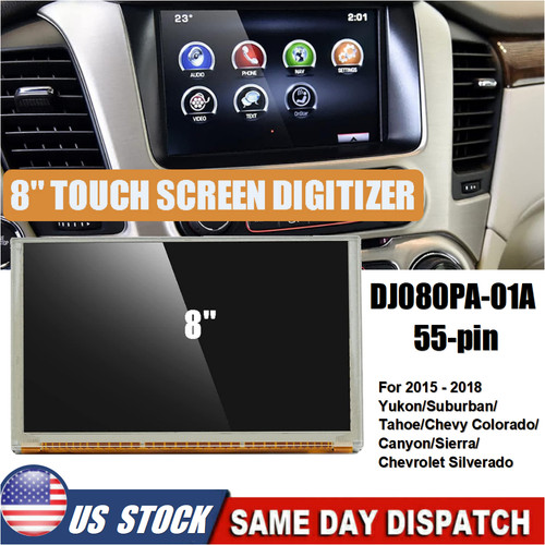 REPLACEMENT Radio Touch-Screen GLASS Digitizer LCD For Chevrolet 8.4 ...