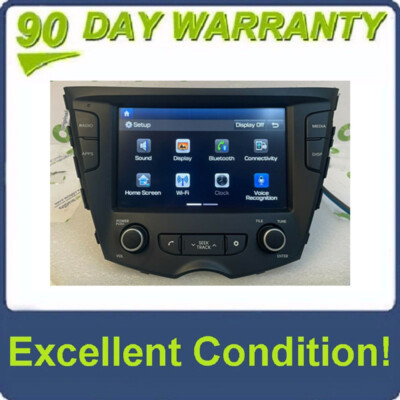 2016 - 2017 Hyundai Veloster OEM Touch Screen Multi Media Radio ...