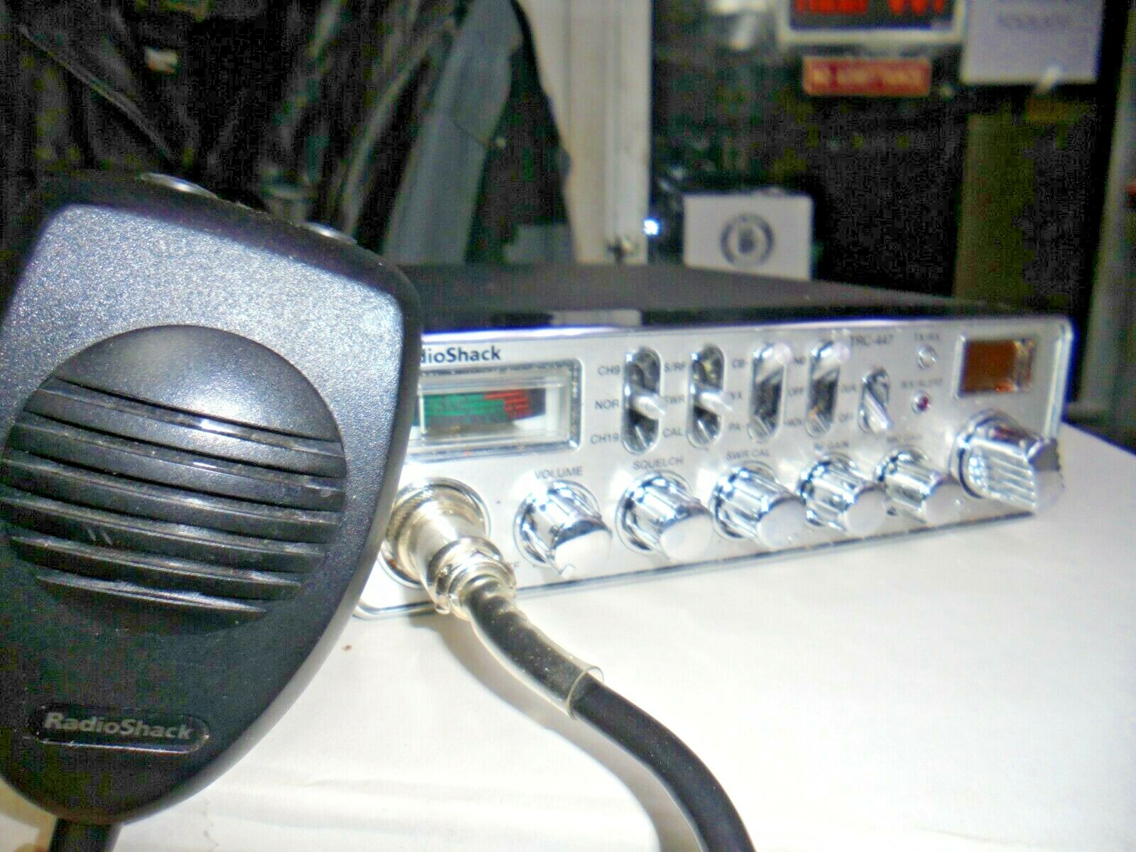 RADIO SHACK CB RADIO TRANSEIVER (MODEL: TRC-447, SERIAL#64003429) | eBay