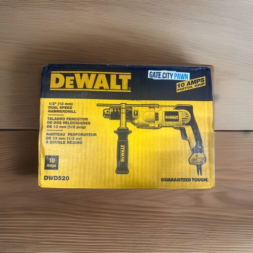 DEWALT DWD520 1/2" VSR Pistol Grip Hammer Drill for sale online | eBay