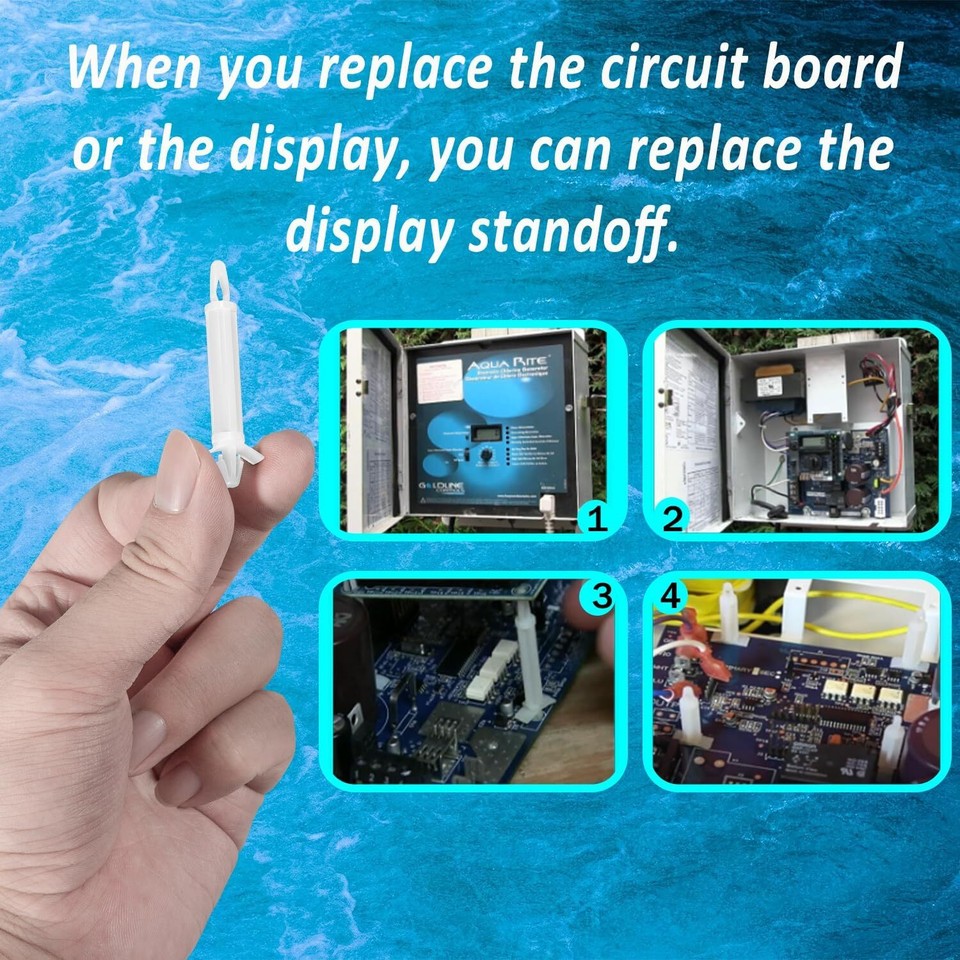 for Hayward GLX-STDOFFPAK20 Display PCB Board Spacer Standoff - Pack of ...
