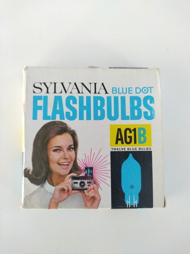 Vintage Sylvania Blue Dot Flashbulbs AG1B 7 Bulbs CS | eBay