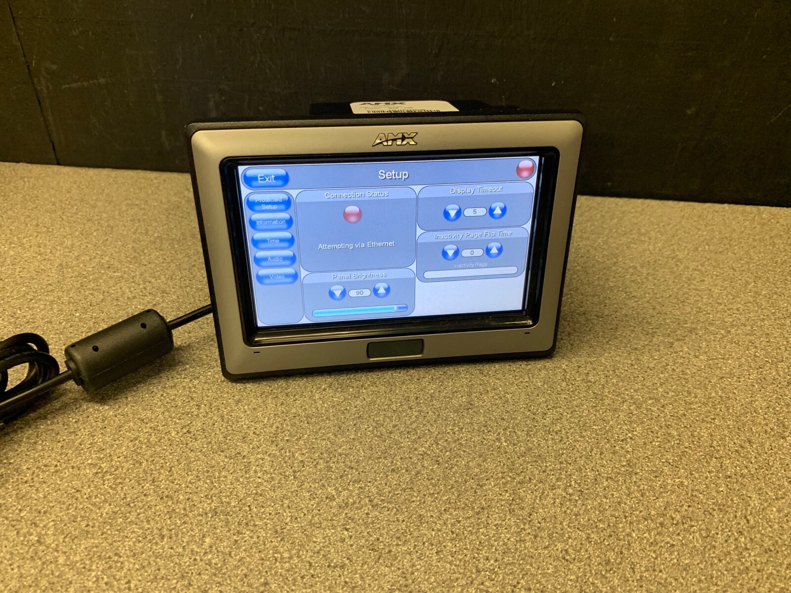 AMX NXD-CV5 5" Modero® Wall / Flush Mount Touch Panel Touchpanel #3 ...