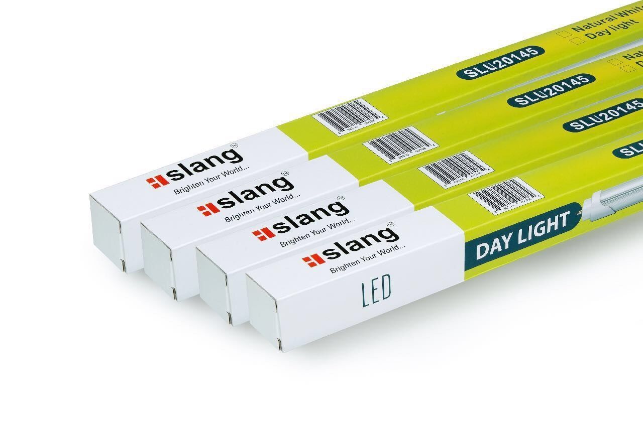 25 PIECES - SLANG LED T8 Tube Lights, 4 FT, BALLAST FREE, Clear w ...