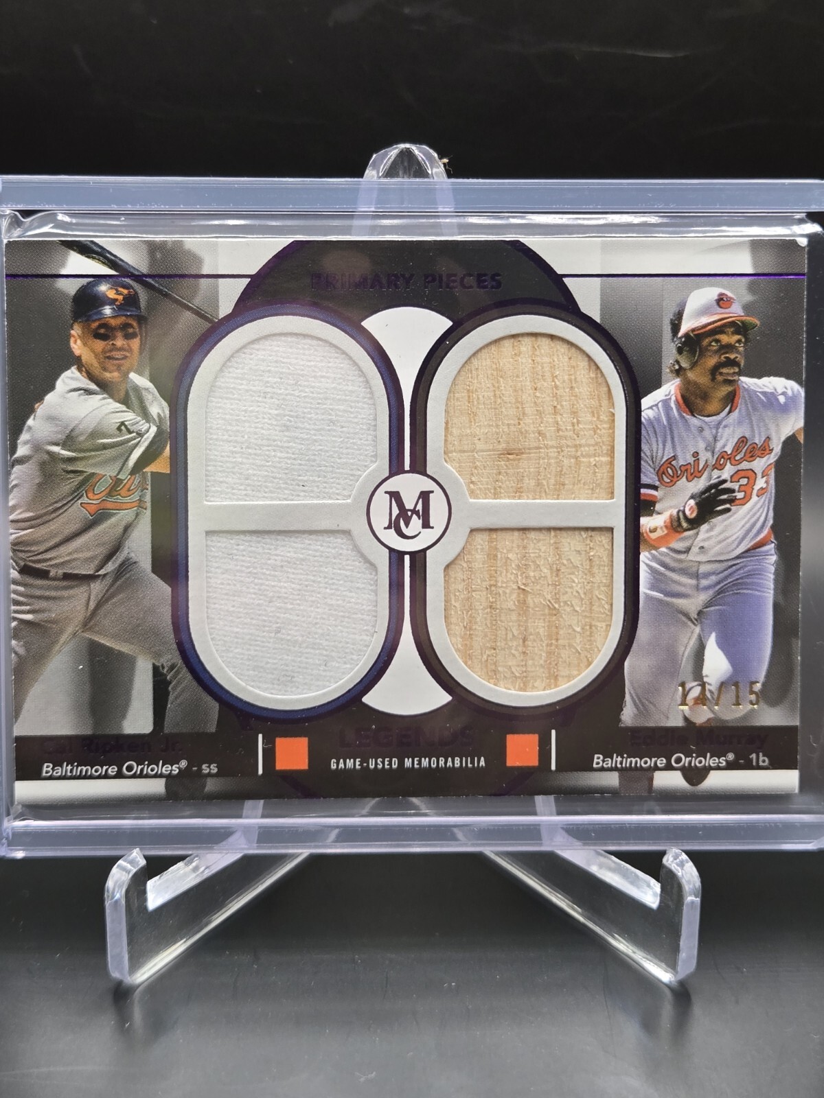2024 Topps Museum Collection Amethyst /15 Eddie Murray Cal Ripken Jr ...
