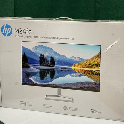 HP M24fe 23.8" FHD Monitor - Gray 195908875109 | eBay