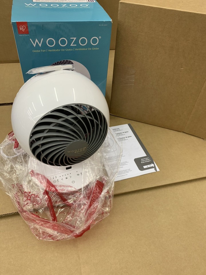 WOOZOO Globe Multi-Directional 5-Speed Oscillating Fan with Remote ...