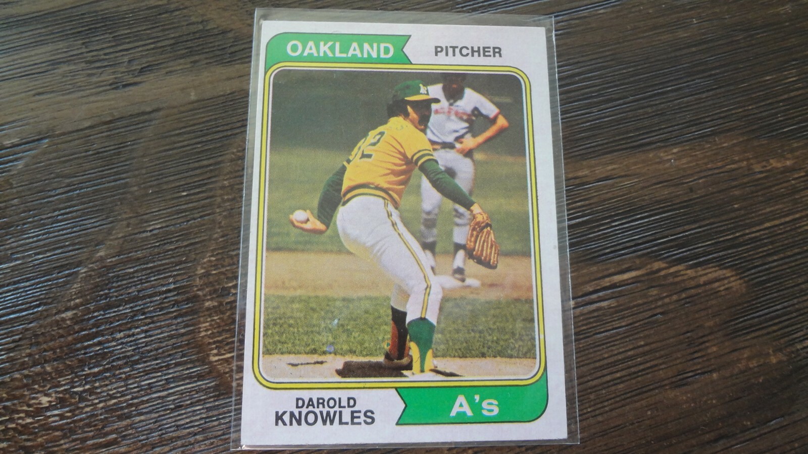1974 TOPPS # 57 DAROLD KNOWLES BASEBALL CARD | eBay