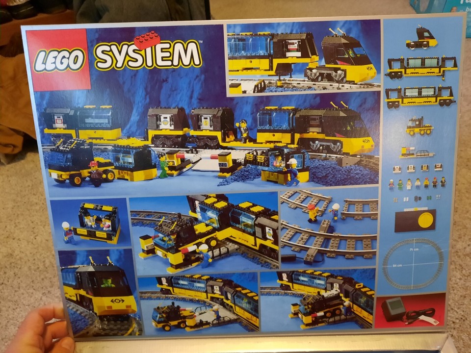 LEGO 9V Train Set - Cargo Railway 4559. BOX ONLY! Great condition. See ...