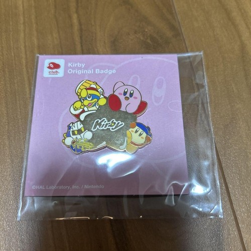 Club Nintendo Kirby Star Pinback Button Original Badge Rare | eBay