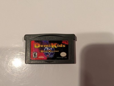 DemiKids Dark Version Nintendo Game Boy Advance GBA Tested Authentic ...