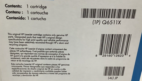 HP 11X (Q6511X) Black LaserJet Toner Cartridge for sale online | eBay