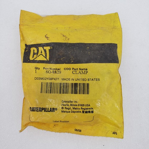 Genuine OEM Cat Caterpillar 6G-8829 Clamp Brand New | eBay