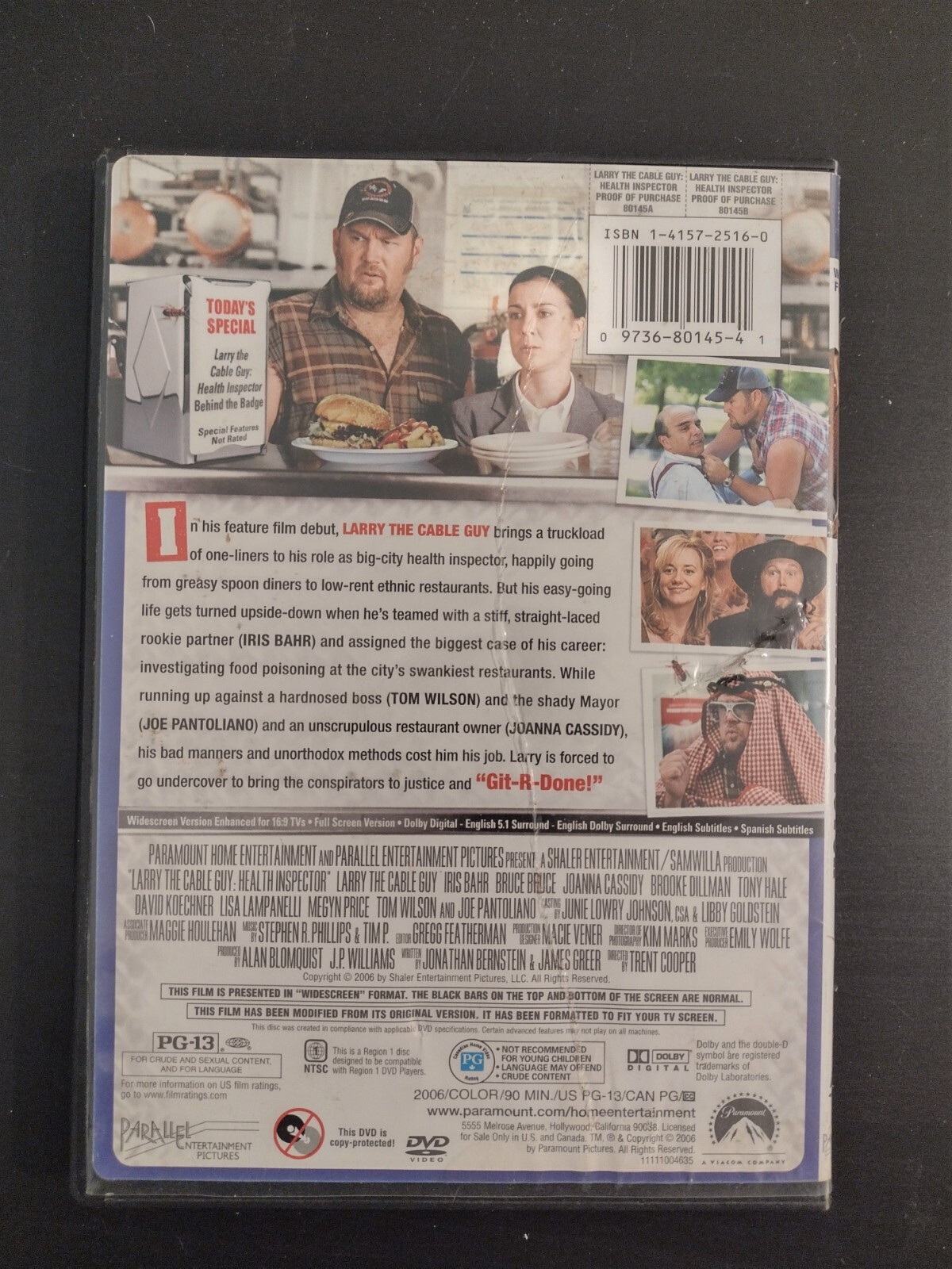 Larry the Cable Guy: Health Inspector (DVD, 2006) 97368014541| eBay