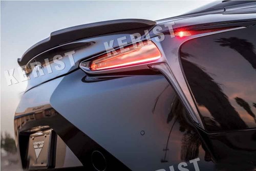 Carbon fiber Trunk Spoiler Rear Wing For 2017-2021 Lexus LC500 LC500H ...