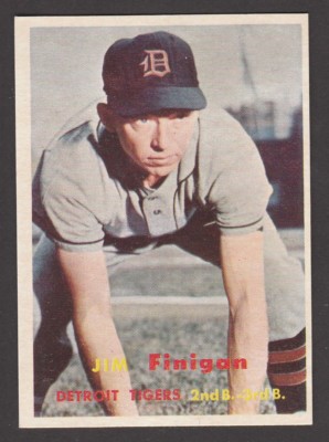 1957 TOPPS BASEBALL # 248 JIM FINIGAN INV J2586 | eBay