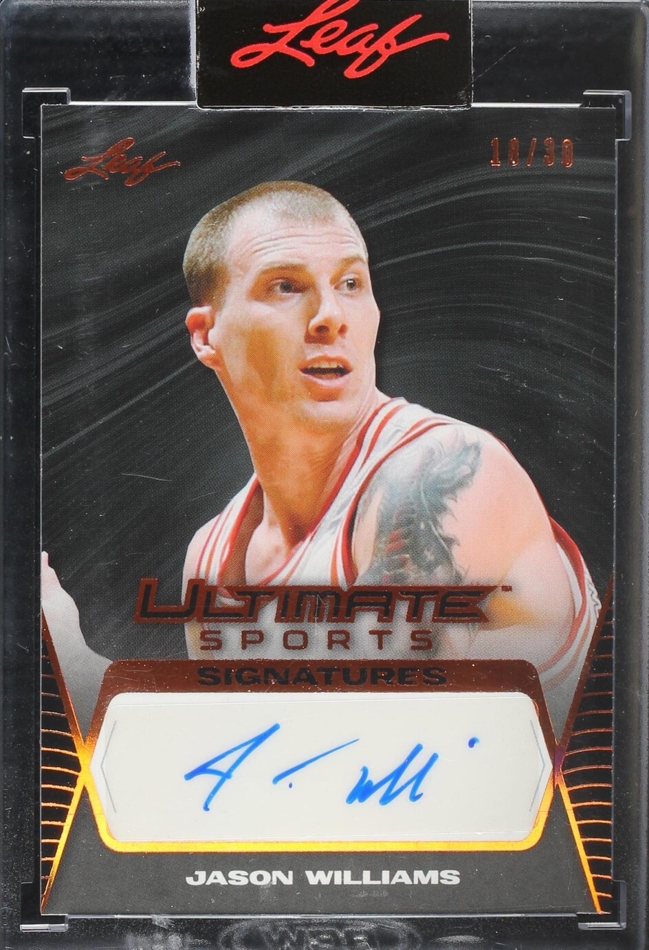 2021 Leaf Ultimate Sports - Ultimate Signatures Jason Williams #US-JW1 ...